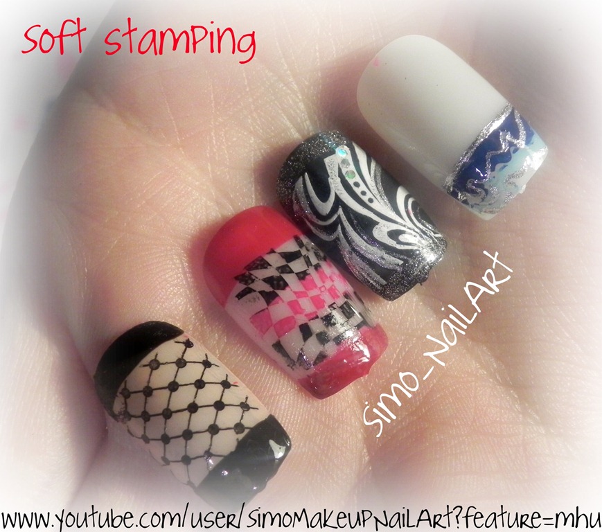 Tutorial Nail Art - Soft Stamping